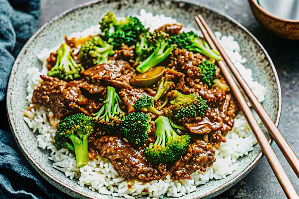 Authentic Chinese Beef and Broccoli Stir Fry - One Pan Recipe - liyarecipes